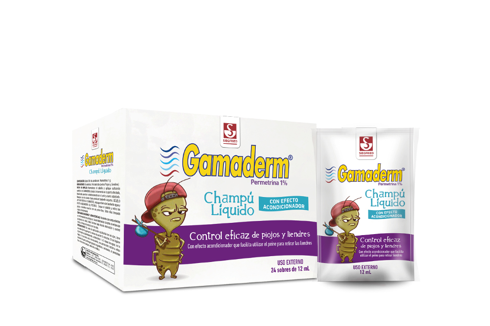 CHAMPU GAMADERM – Distribuidora Baviera